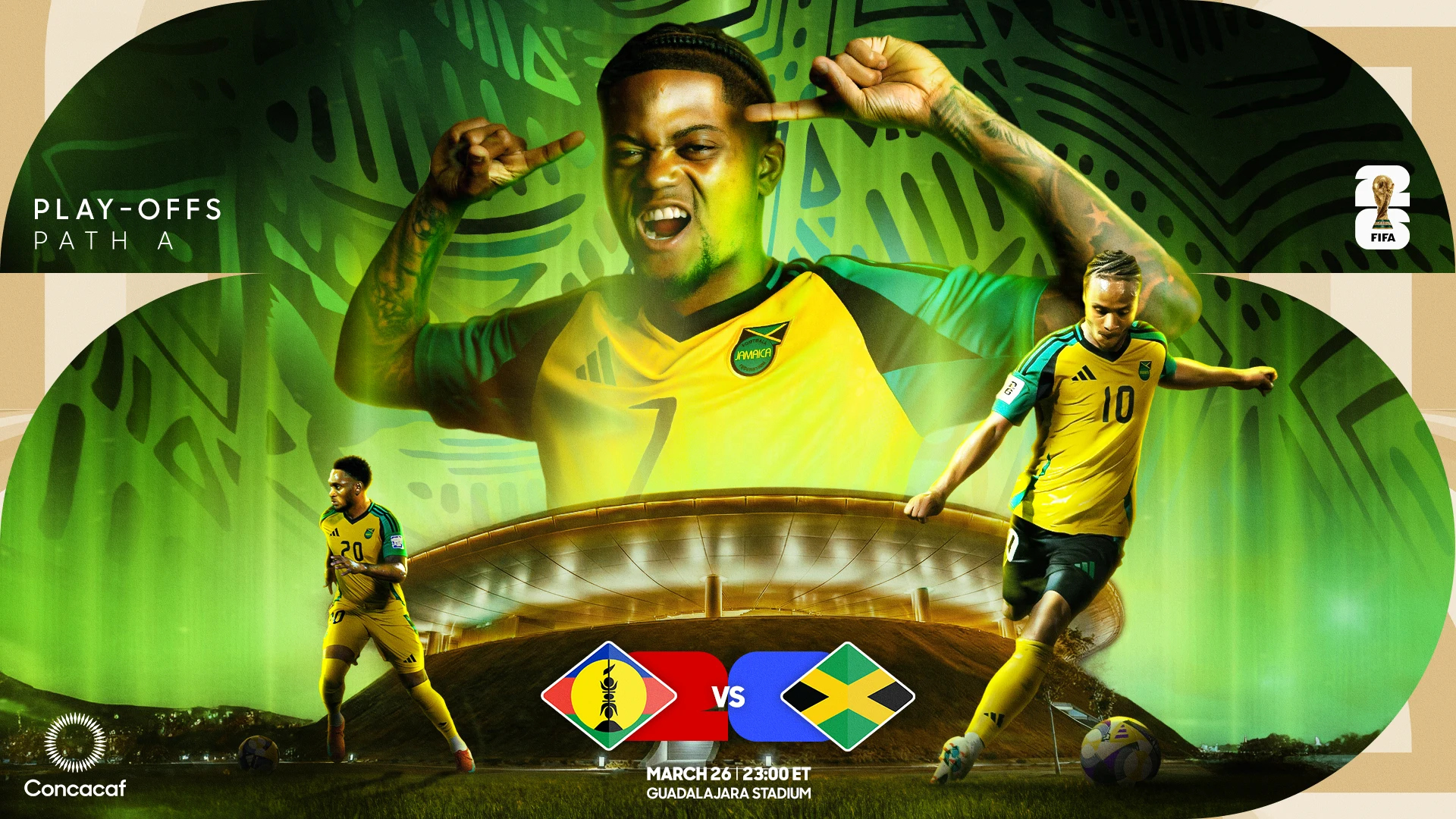 Jamaica meets New Caledonia in World Cup Play-Off