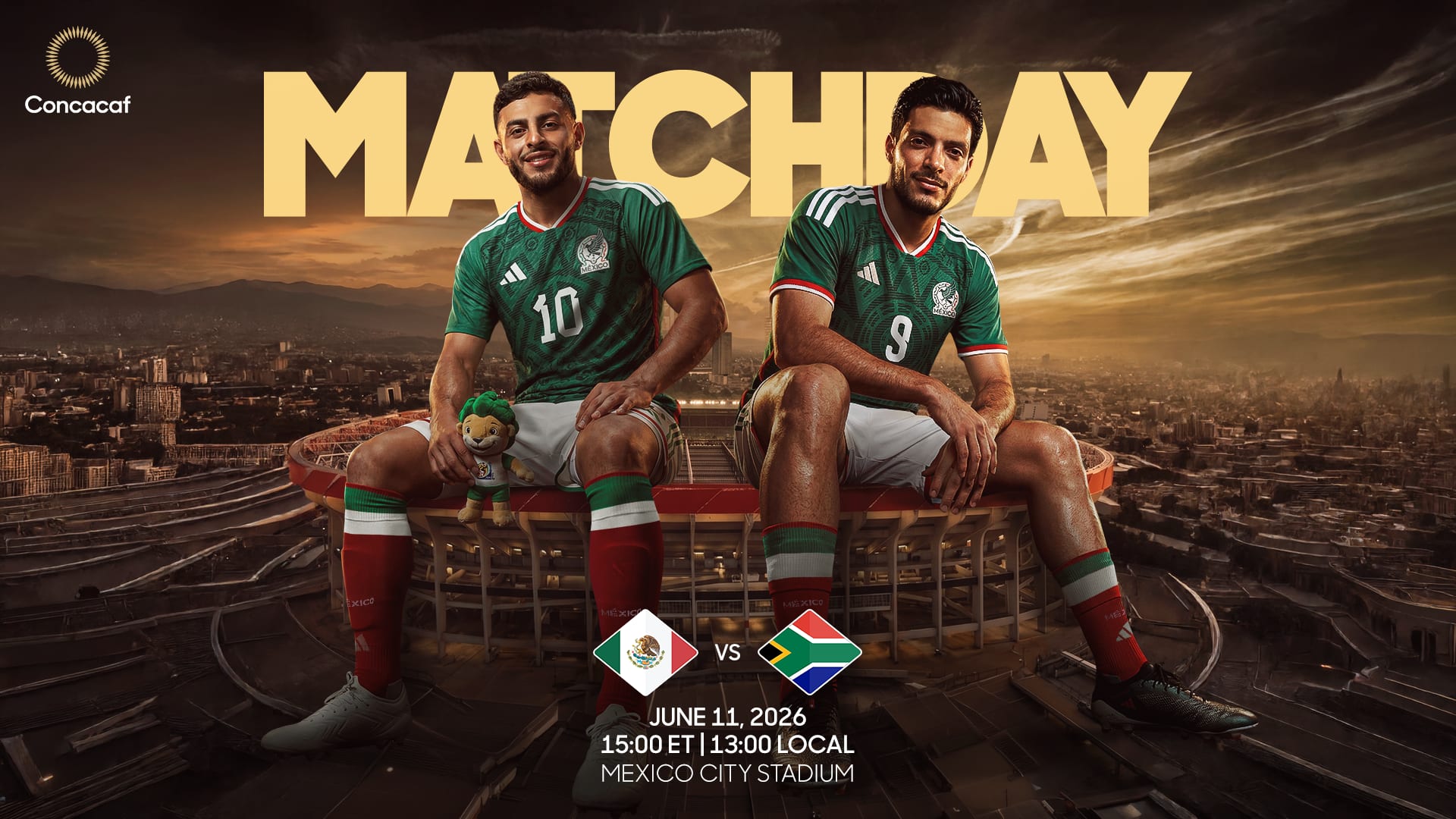 Mexico hosts South Africa in FIFA World Cup opener | Concacaf